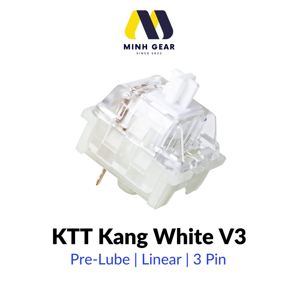 Mua Combo 50 Switch KTT Kang White V3 Linear | Pre Lube | 3 Pin dùng ...