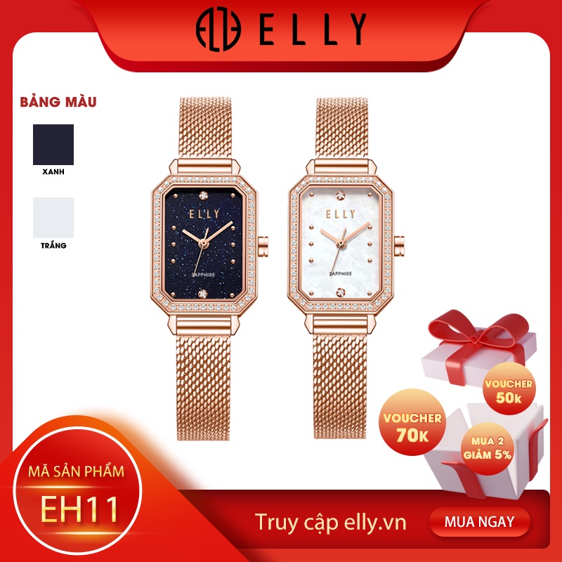 Đồng hồ nữ thời trang cao cấp ELLY – EH11 | Shopee Việt Nam