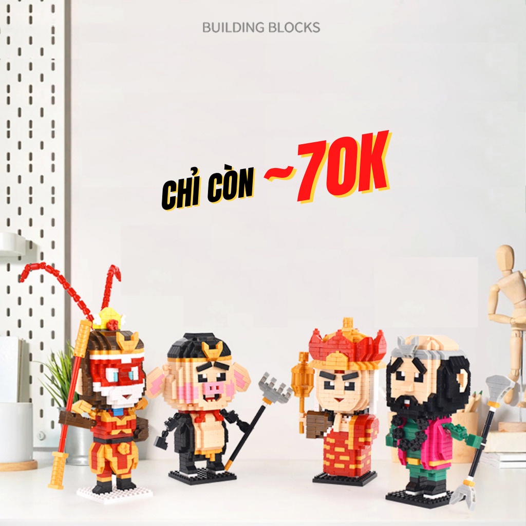Mua Mô Hình LEGO Nhân Vật Tây Du Ký Sun Wukong, Tang Monk Pig Bajie ...