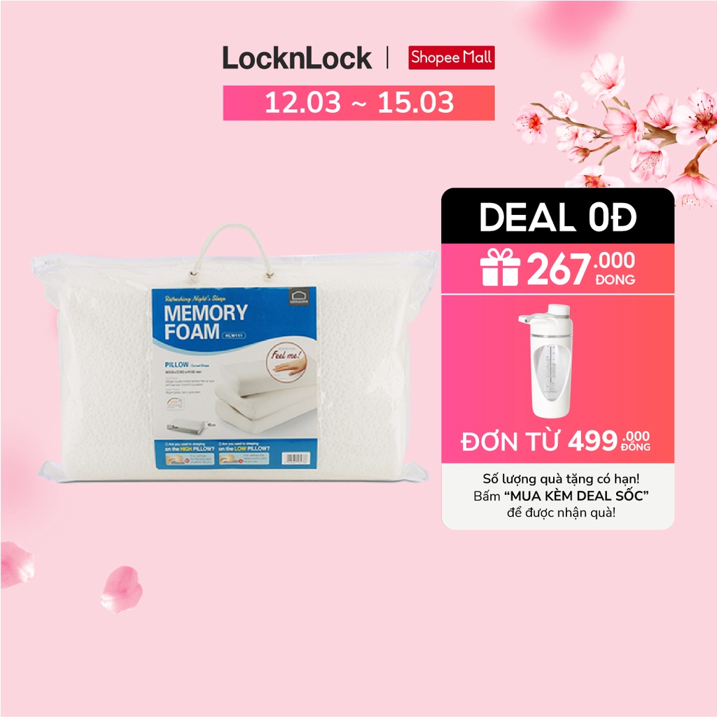 gối memory foam 50d hlw111 giá tốt Tháng 3, 2023 | Mua ngay | Shopee ...