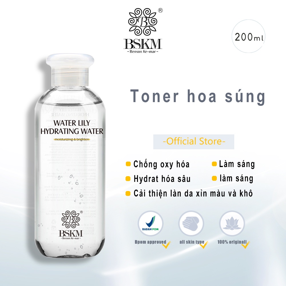 Mua Nước hoa hồng BSKM 200ml nước dưỡng ẩm Dưỡng Ẩm Trắng Da Cho Mặt ...