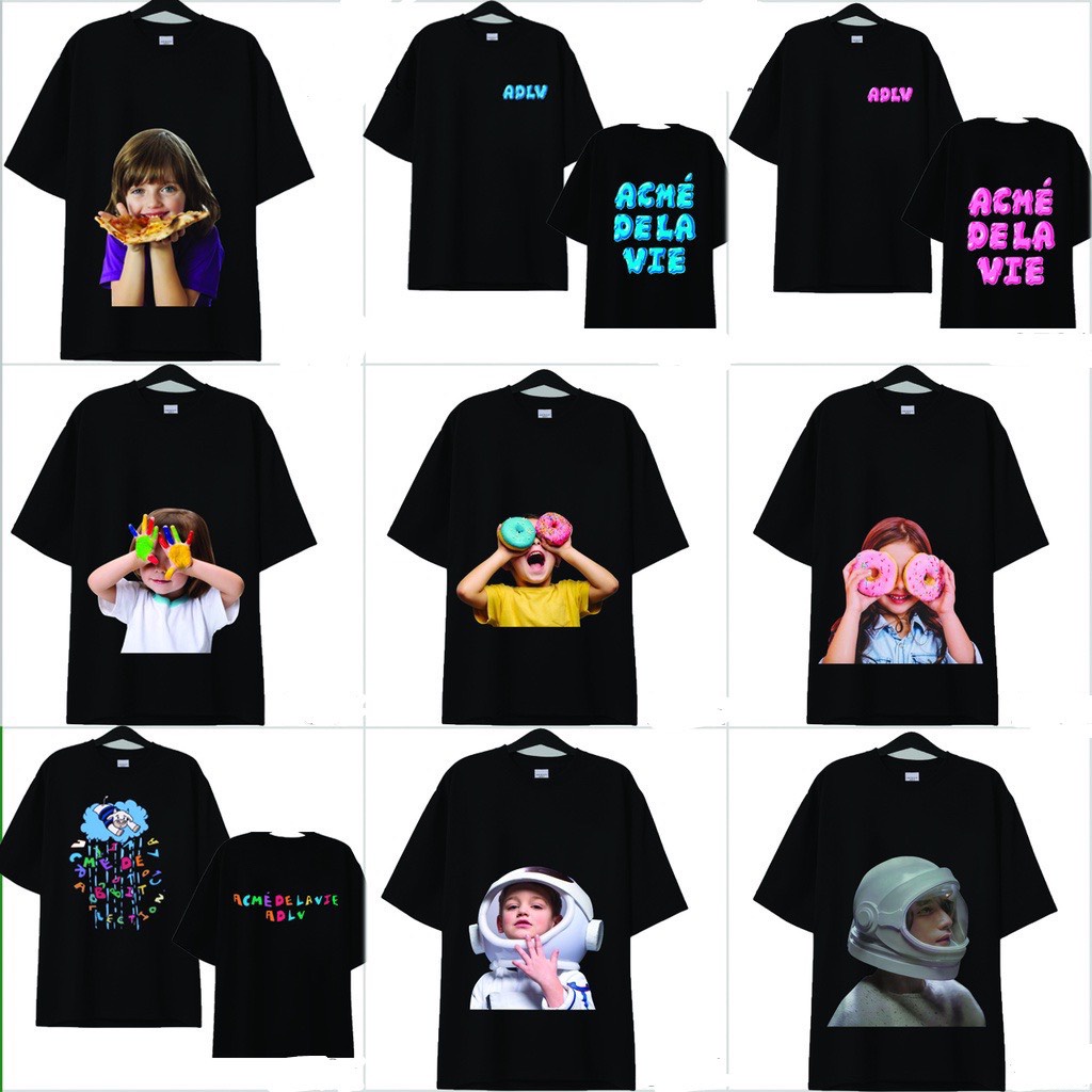 Áo ADLV chính hãng thun Cotton 2 chiều 24 Mẫu form rộng phong cách ...