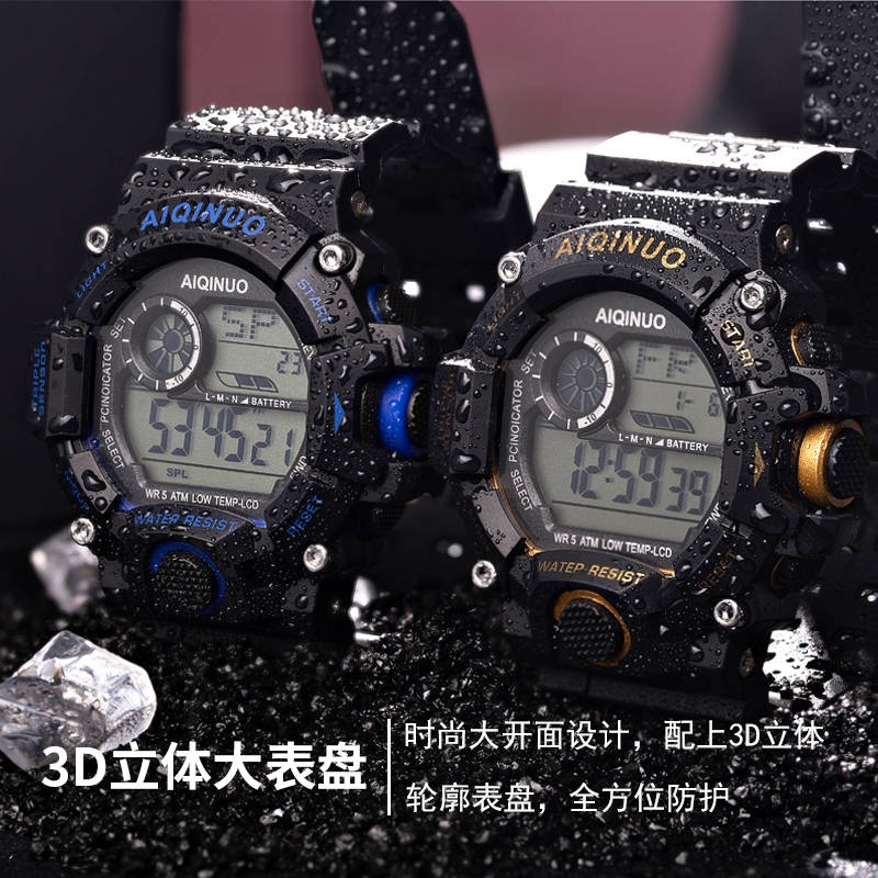 Mua Chất lượng cao ng H thao Ch Ng Th Th n C Đồng Hồ Điện Tử Dạ Quang chống nước chống Rơi chống ...