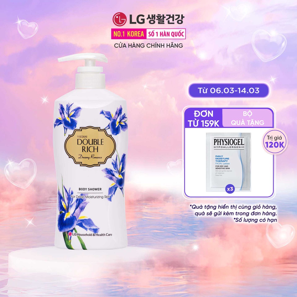 Sữa tắm Double Rich Hương hoa chiết xuất từ thiên nhiên 800ml - MixASale