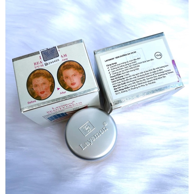 Mua Kem Laysmon Beauty cream UV/30 whitening cream 15g giá rẻ nhất ...