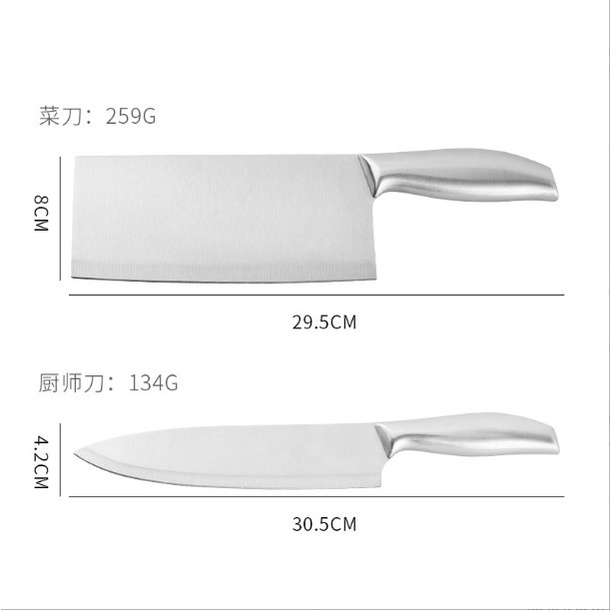 Mua Bộ 3 dao inox nhà bếp 3 con siêu bén, dao thái thịt, dao gọt hoa ...