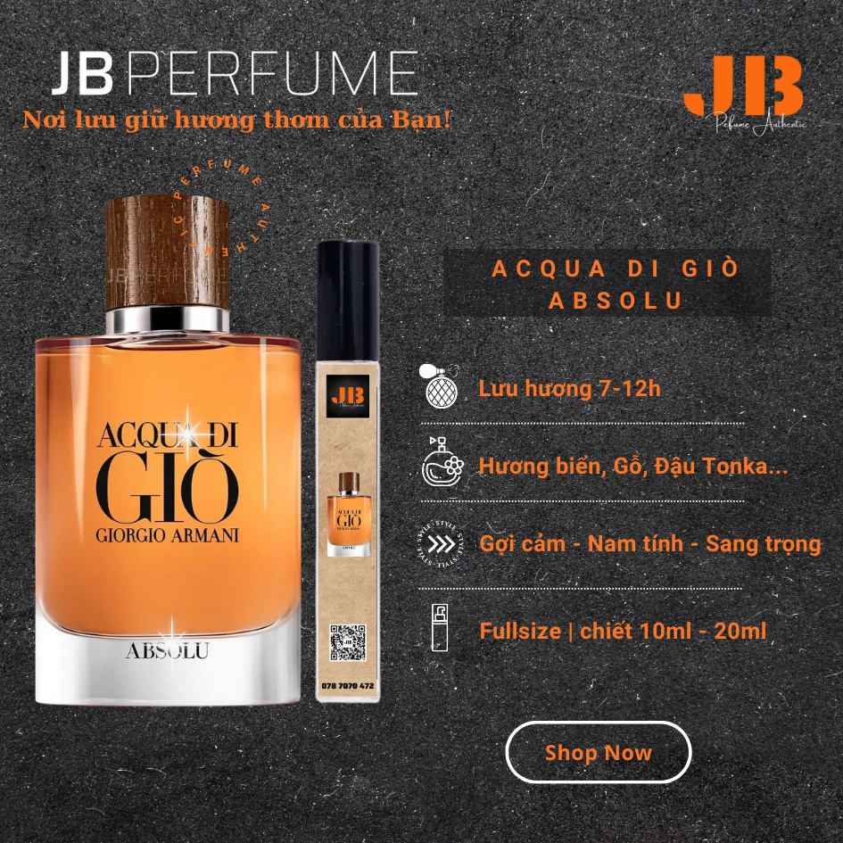 Nước hoa chính hãng JB.PERFUME, Cửa hàng trực tuyến | Shopee Việt Nam