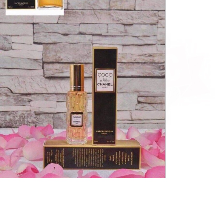 Mua Nước hoa Coco Channel vàng mini nữ 20ml dạng xịt- mẫu 4d- Mùi coco ...