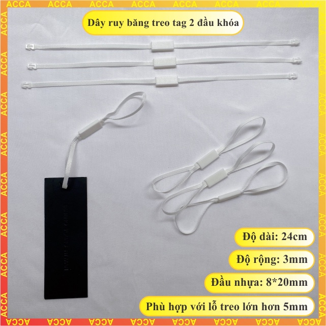 Mua Dây tag quần áo, dây treo mác, thẻ bài chất liệu Ruy băng cao cấp ...