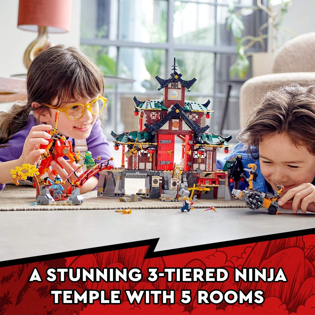 LEGO Ninjago 71767 Tu viện Ninjago (1394 chi tiết) - MixASale