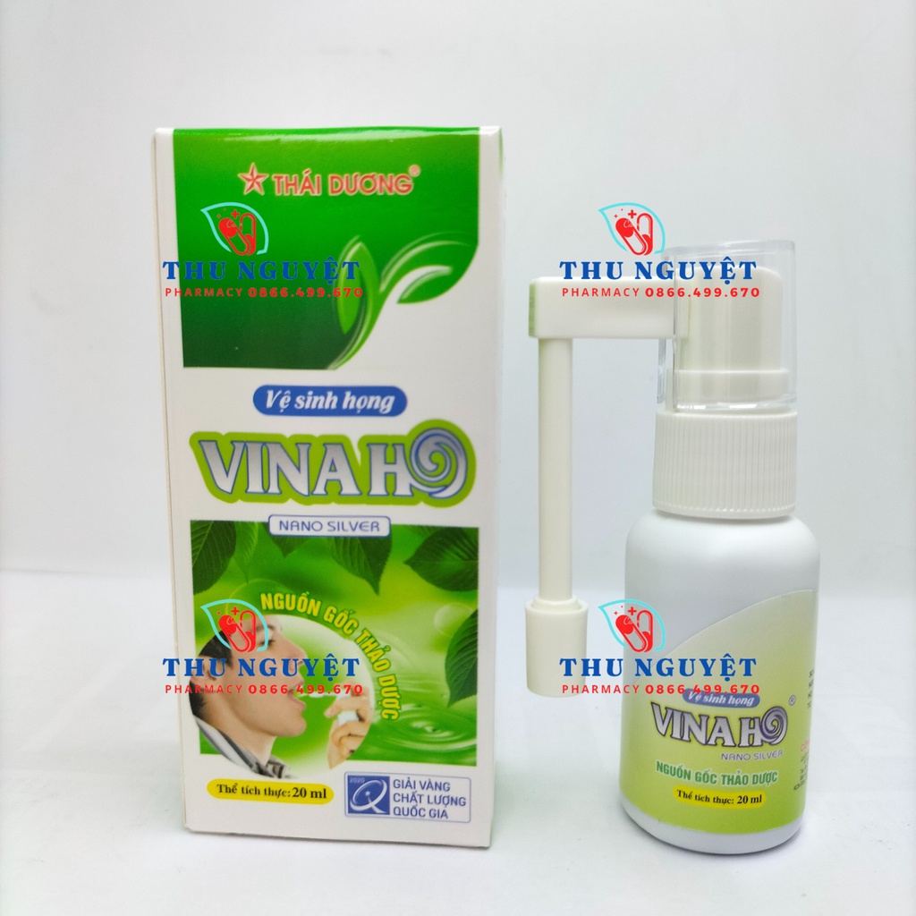 Mua Xịt họng VINAHO Sao Thái Dương 20ml - Ngăn ngừa ho, viêm họng, viêm ...