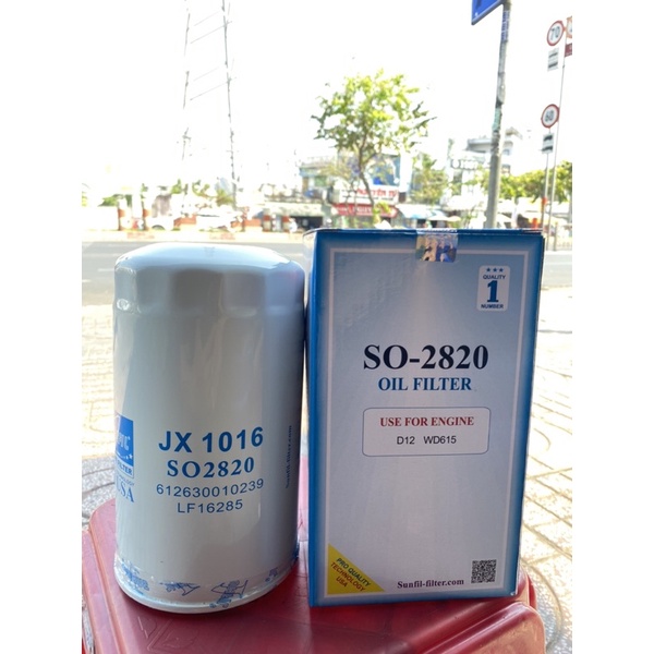 Mua Lọc Nhớt Xe Khách Giường Nằm Weichai,Howoo,Foton, Thaco JX-1016 SO ...