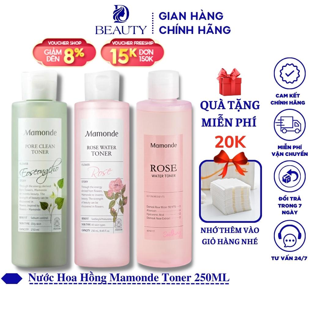 Toner Mamonde Rau Diếp Cá Hoa Hồng 250ML - Nước hoa hồng Mamonde Rau ...