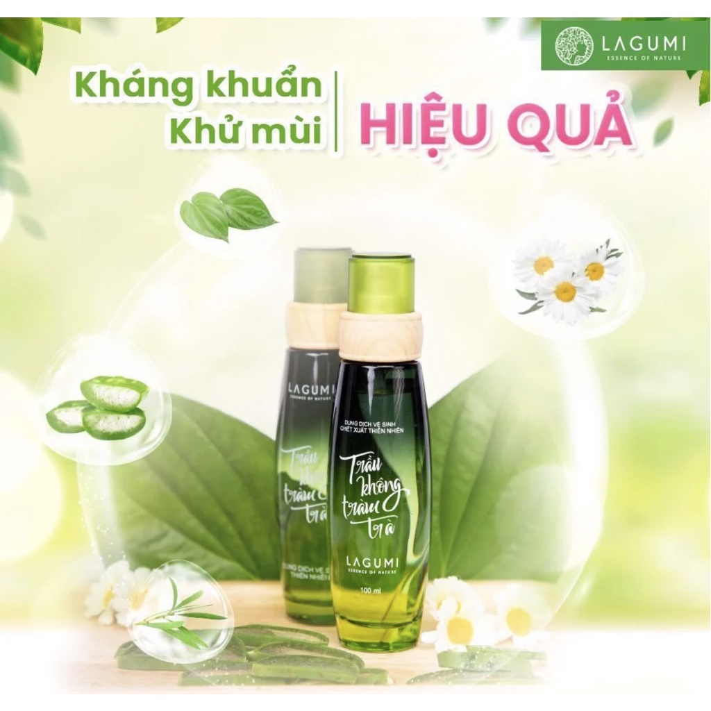 Mua Dung dịch vệ sinh phụ nữ Lagumi Trầu Không Tràm Trà 100% thiên ...