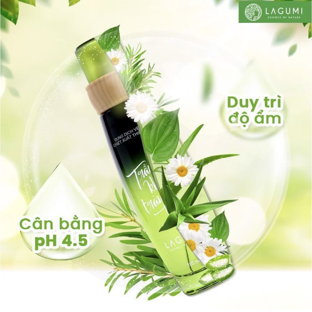 Mua Dung dịch vệ sinh phụ nữ Lagumi Trầu Không Tràm Trà 100% thiên ...