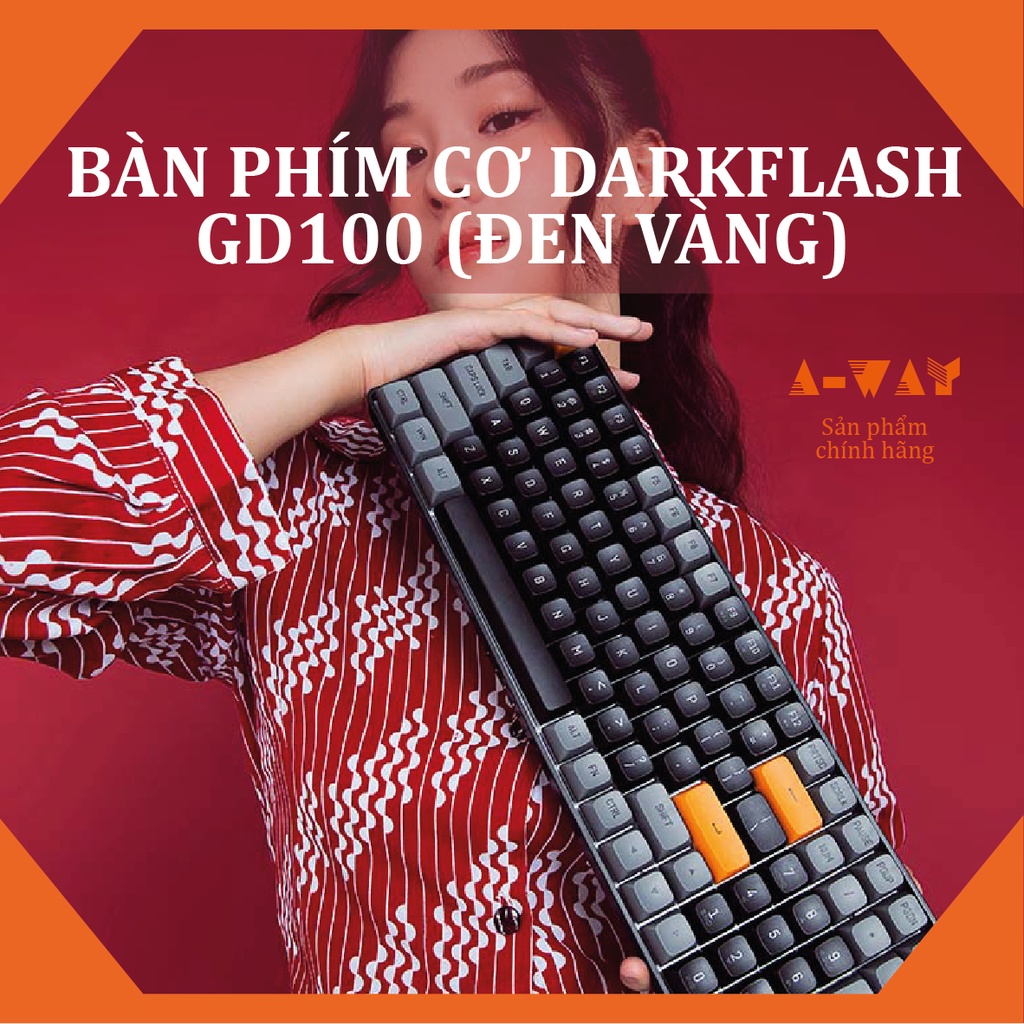 Mua Bàn phím cơ Darkflash GD100 (Đen-Vàng) - Bàn phím gaming văn phòng ...