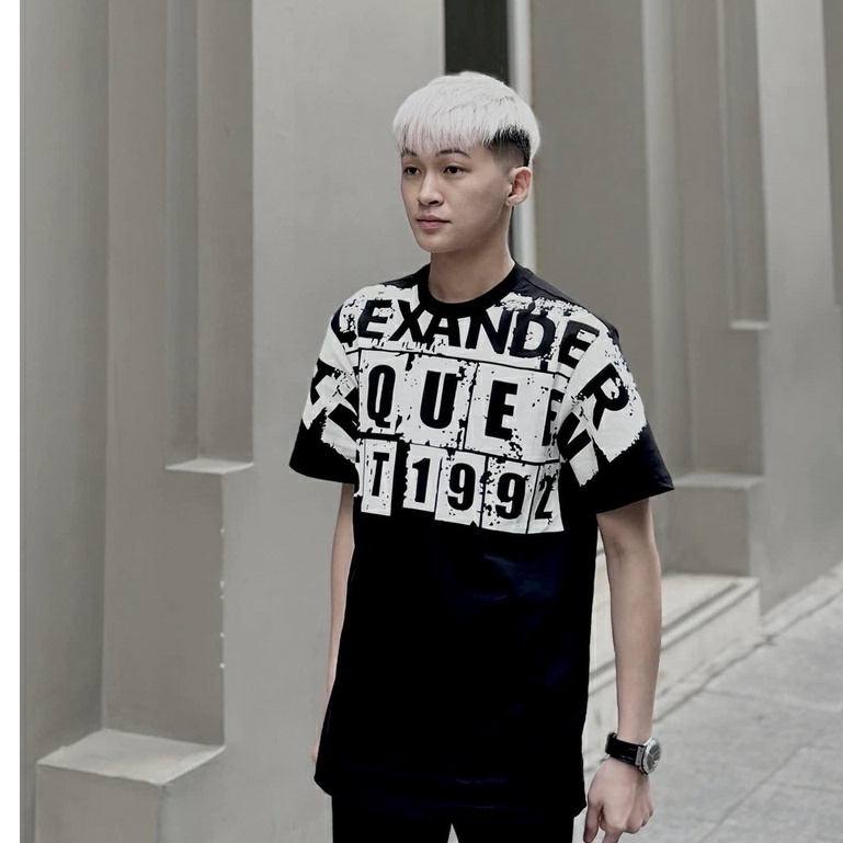 Mua Áo thun Alexander 1992 phối hình in vai cực chất, chất liệu cotton ...