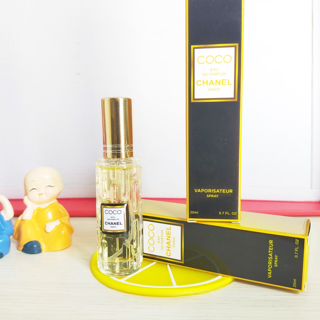 Mua Nước hoa Coco Channel vàng mini nữ 20ml dạng xịt- mẫu 4d- Mùi coco ...