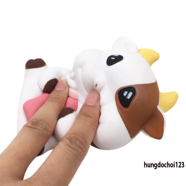 Mua Squishy Lớn JUMBO Hình bò sữa ôm bình sữa công cụ giải trí Xốp Giảm ...