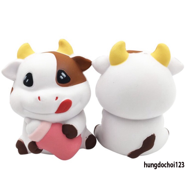 Mua Squishy Lớn JUMBO Hình bò sữa ôm bình sữa công cụ giải trí Xốp Giảm ...