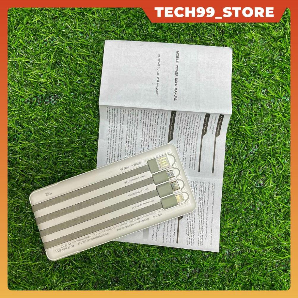 Mua Pin sạc dự phòng mầu trắng SENDEM P700 10000mah,power bank có đèn ...