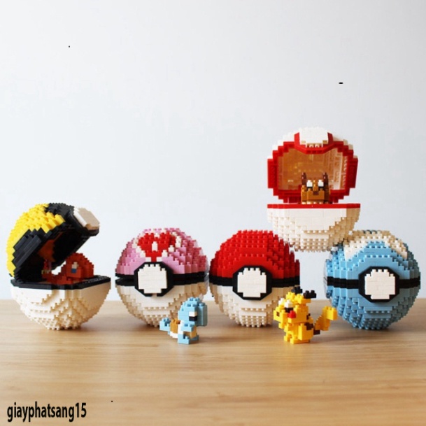 Mua Bộ công cụ giải trí lắp đặt Lego Hình Pokemon nhiều dạng các anh ...