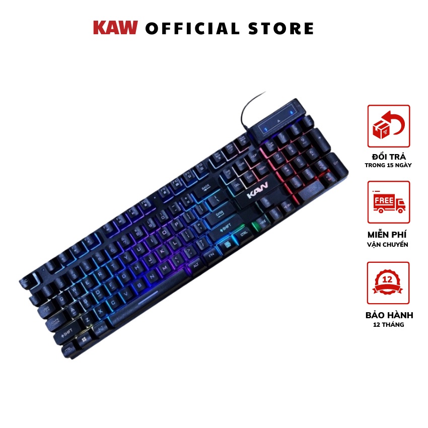 Mua Bàn Phím Gaming KAW K900 - Bàn Phím Giả Cơ Chế Độ Full Led Siêu Đẹp ...