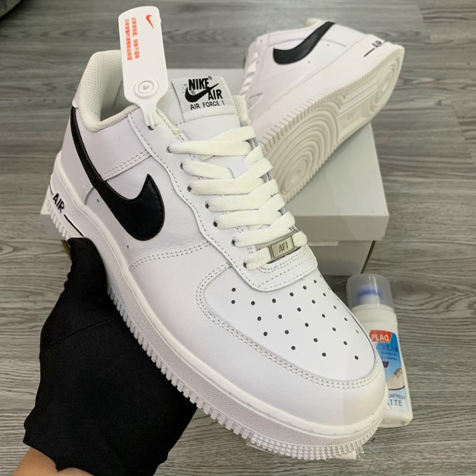 Mua Giày_Nike Air Force 1 Black White, Giày AF1 Vệt Đen Đế Air Bản ...