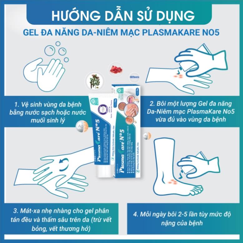 Mua Kem Bôi Da Nano Bạc PlasmaKare No5 Giảm Ngứa, Hỗ Trợ Kháng Khuẩn Da ...
