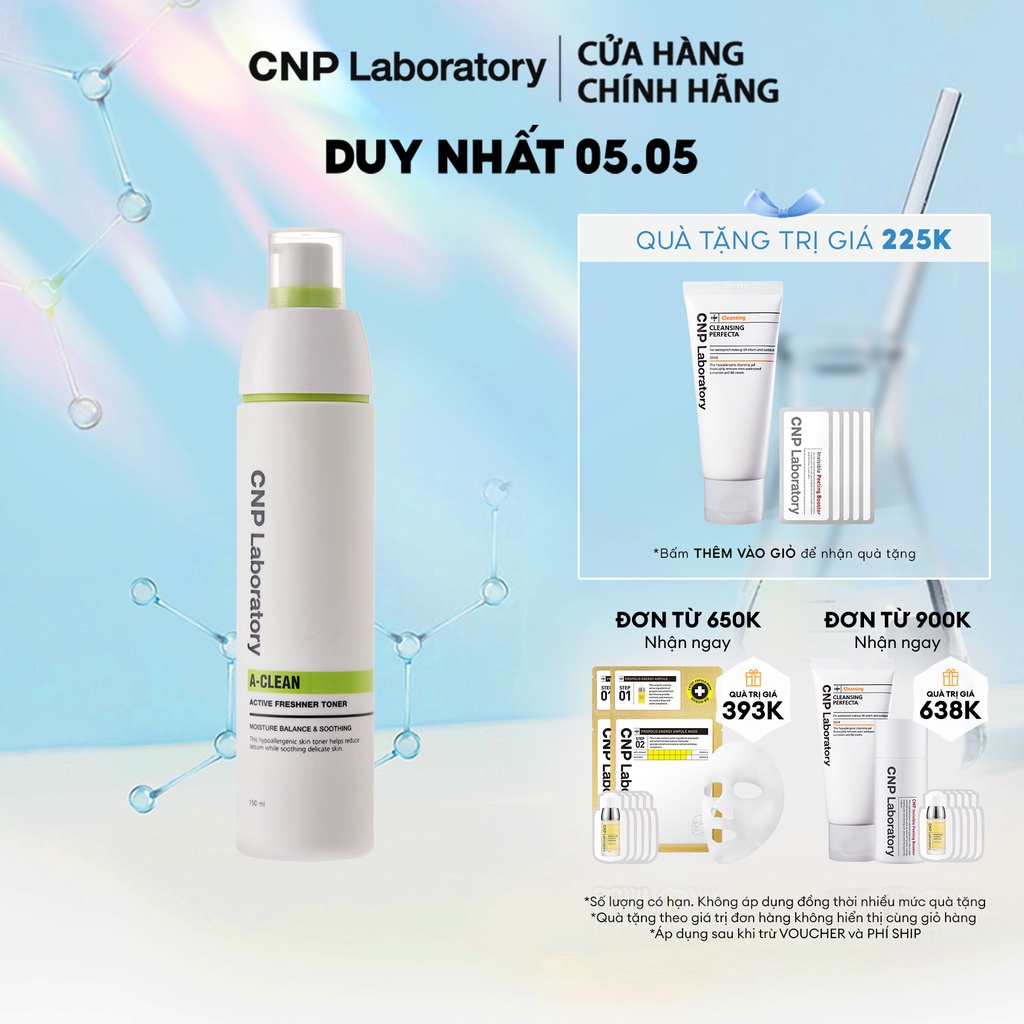 Mua Nước cân bằng ngừa mụn không cồn dạng xịt CNP Laboratory A-Clean ...