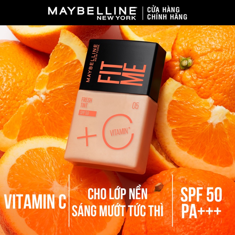 Mua Kem Nền Fit Me Tint C Tươi Mướt Chống Nắng với Vitamin C & SPF50 ...