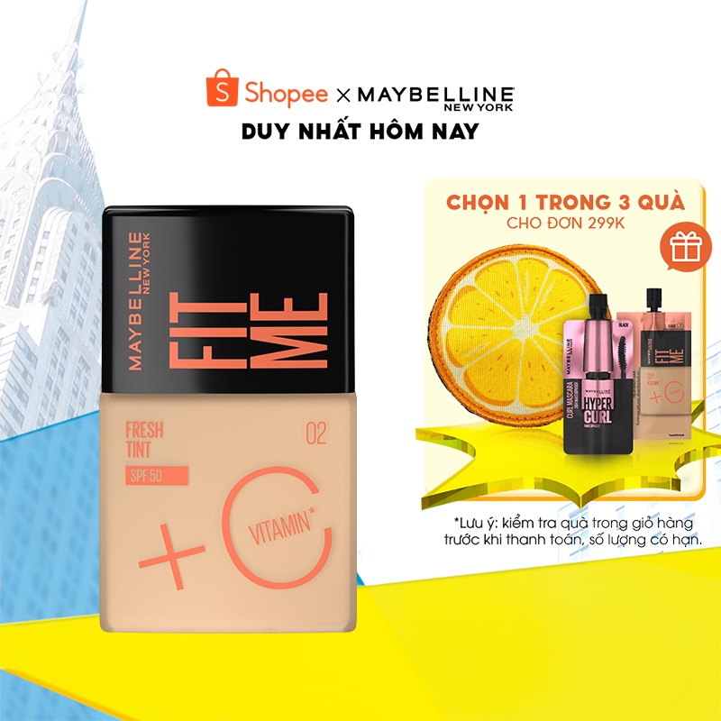 Mua Kem Nền Fit Me Tint C Tươi Mướt Chống Nắng với Vitamin C & SPF50 ...