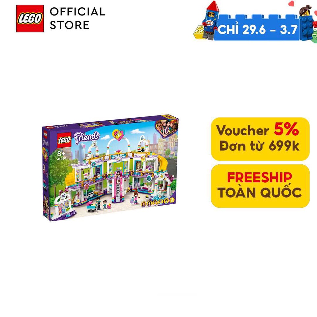 LEGO FRIENDS 41450 Trung Tâm Mua Sắm Heartlake ( 1032 Chi tiết) Đồ chơi ...