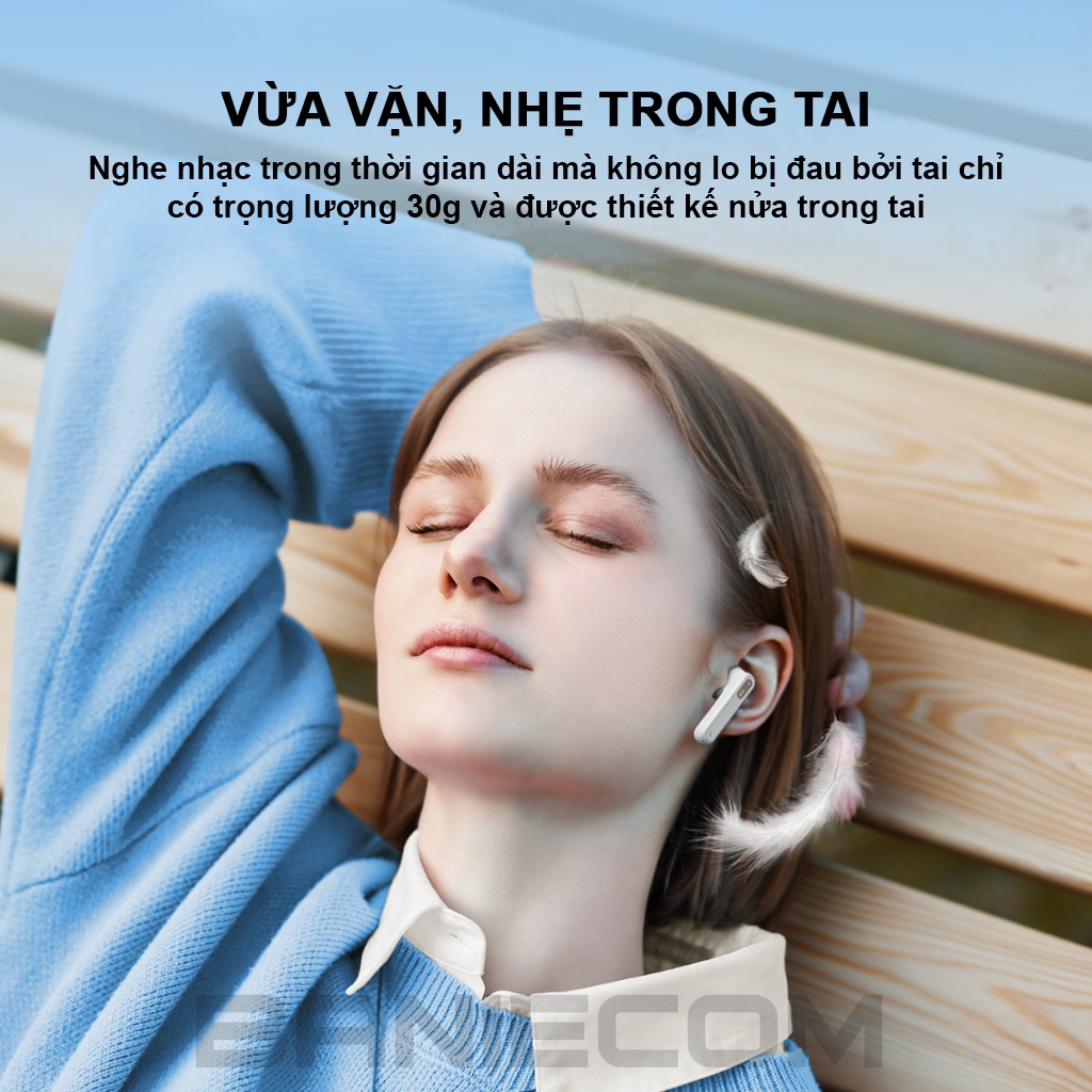 Tai Nghe Bluetooth Baseus E16 Bowie True Wireless Bluetooth 5.3 Chống Nước IPX4 30h - BANIECOM