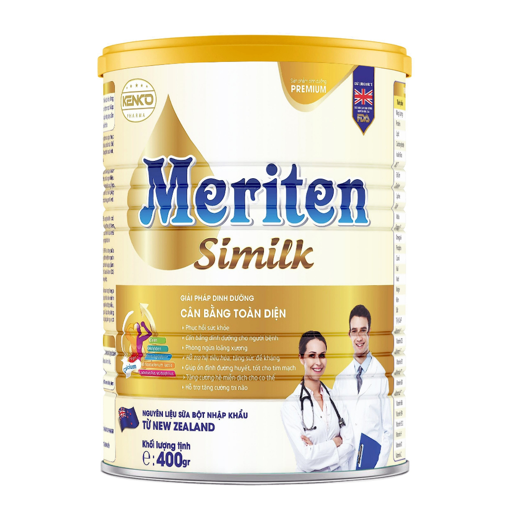 Sữa bột Meriten Similk Chính Hãng 400g Kenko Pharma TP0024 New Zeland ...