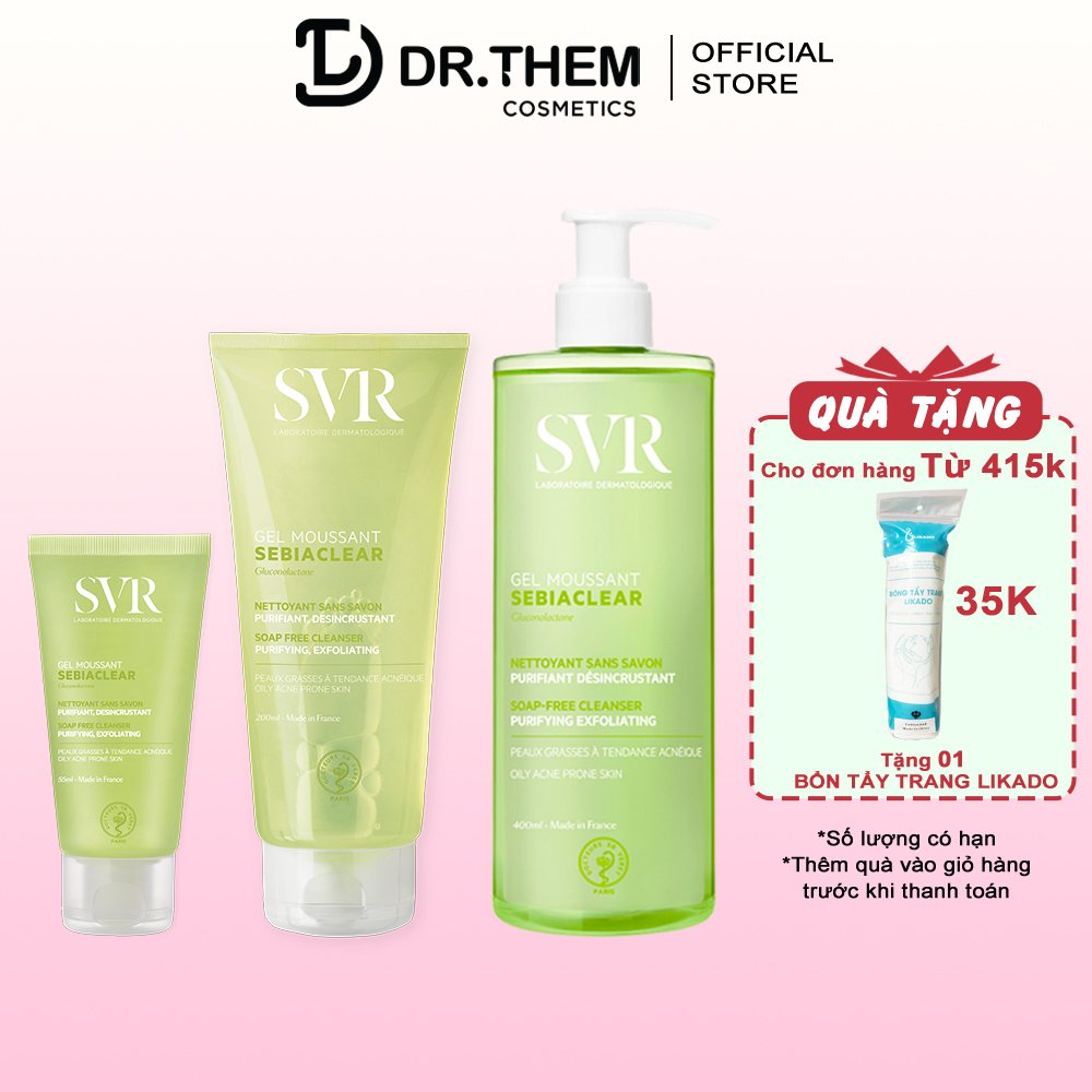 Sữa rửa mặt SVR Sebiaclear Gel Moussant - MixASale