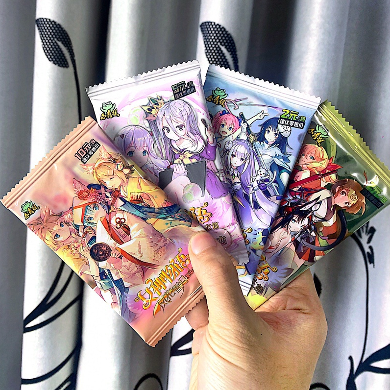[Giá sốc] Thẻ nhân phẩm nữ Anime Waifu Pack Card hiệu ứng đẹp, mua 10 ...