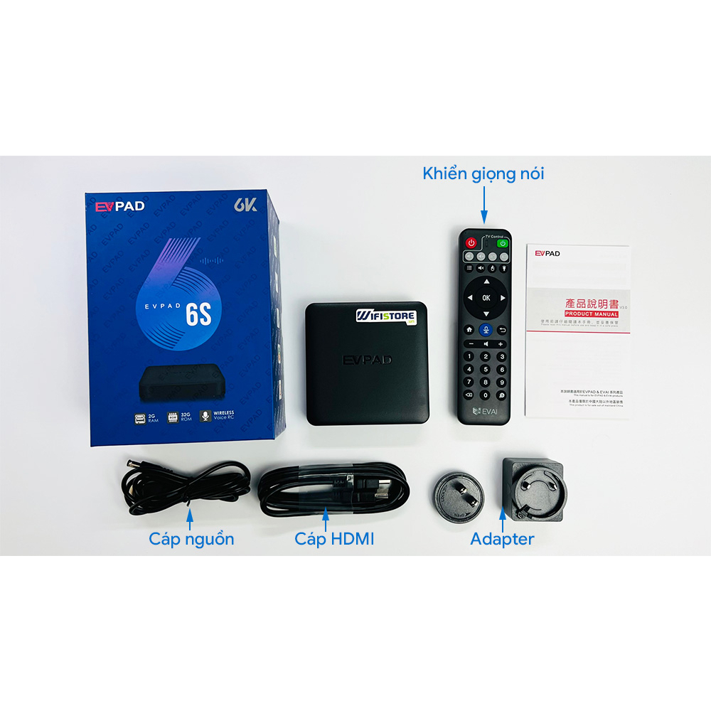 Mua BOX EVPAD 5S-6S 2G/32G XEM TRUYỀN HÌNH QUỐC TẾ NHẬT BẢN ,HÀN QUỐC ...