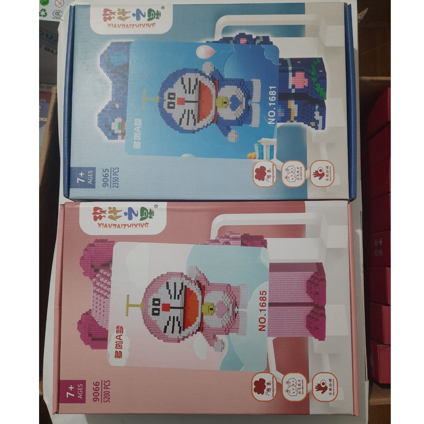 Mua Tặng búa,lego doremon Lắp ráp mô hình doraemon chong chóng tre, túi ...