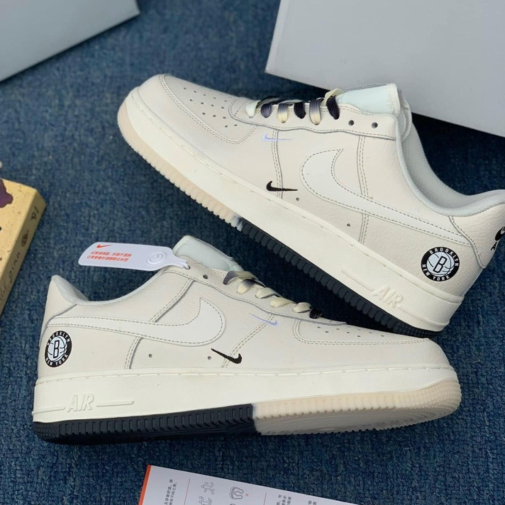 Mua Giày _Nike Air Force 1 Low Brook Lyn Sail Black, _Nike AF1 Chữ B ...