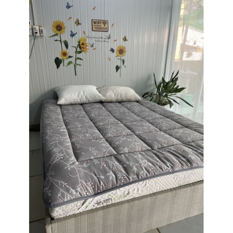 Topper giá rẻ tấm bảo vệ nệm size 1m 1m2 1m4 1m6 1m8 nệm văn phòng đệm ...