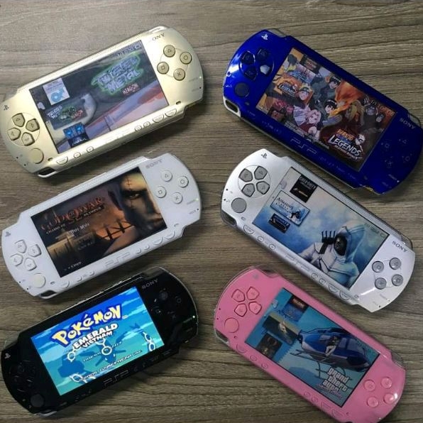 Máy chơi game PSP 1000/2000/3000 | Thẻ nhớ 32gb/64gb Full game | Shopee ...