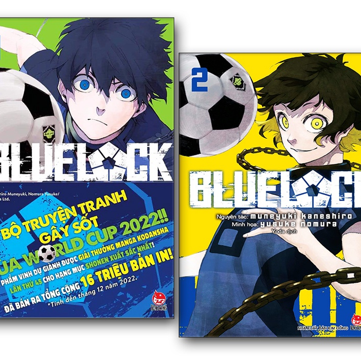 Blue Lock Tập 1 - Kèm Standee Ivory + Obi - Nguyên Seal [Block Lock Tập ...