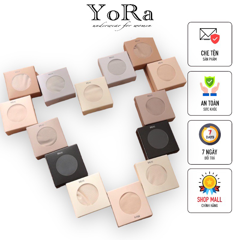 Mua Set 6 Quần Lót Nữ Su Thạch Băng Lụa Kháng Khuẩn Tàng Hình Kèm Hộp YoRa Underwear giá rẻ nhất ...