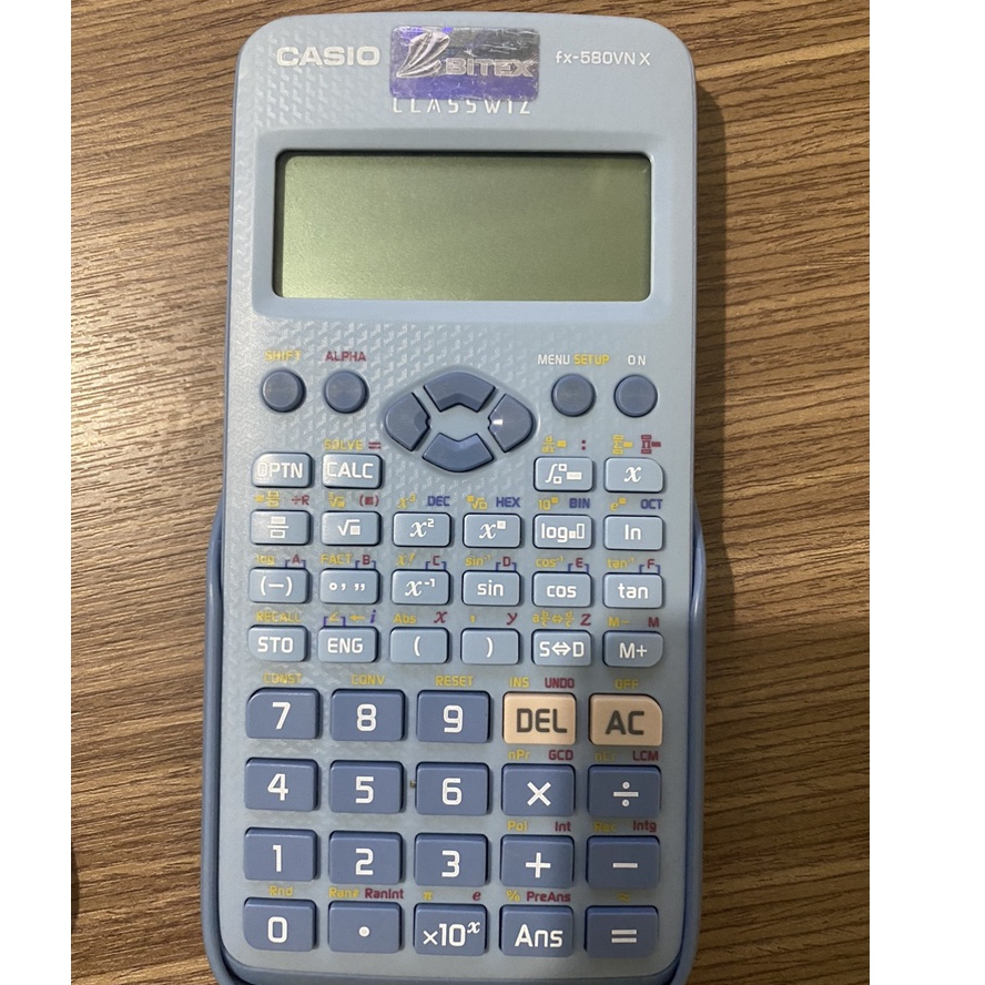 Mua Máy tính Casio 580vn Cũ (2nd hand) | Máy tính Casio cũ 580vnx Chính ...