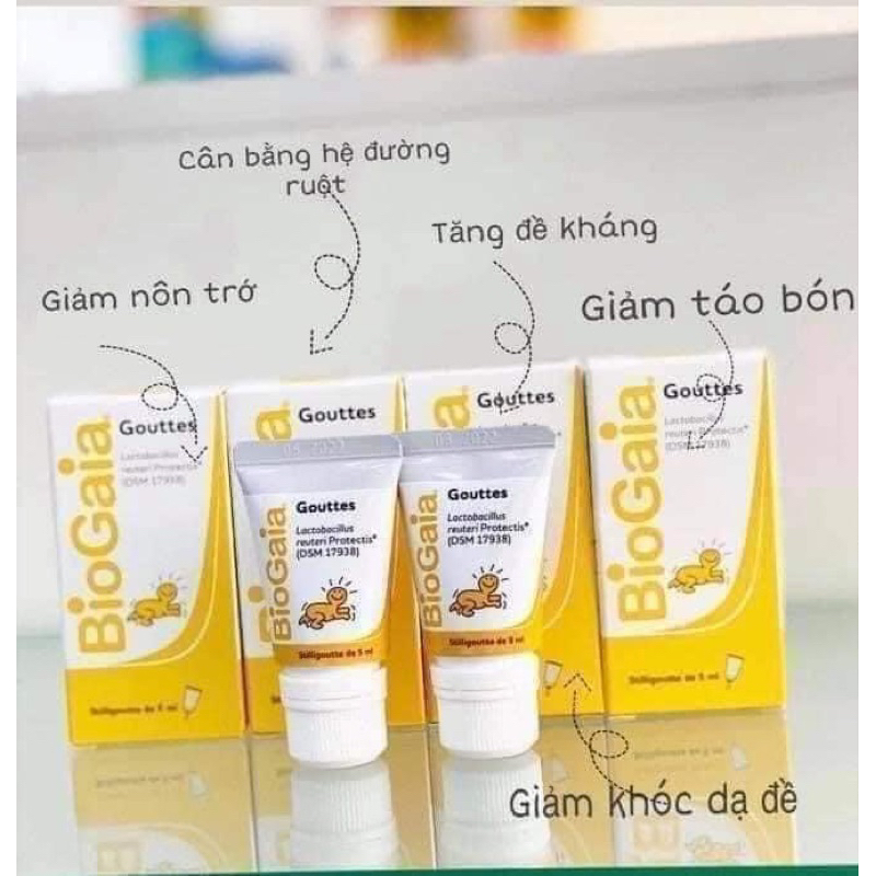 Mua Men Vi Sinh BioGaia tuýp nhựa 5ml - Hàng Pháp giá rẻ nhất | TecKi.Vn