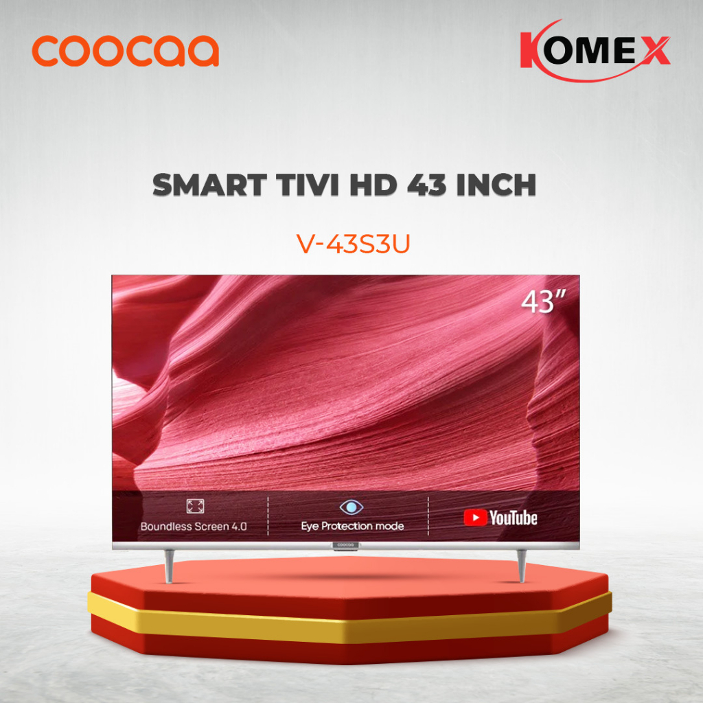 Mua Tivi Coocaa 43 inch 43S3U công nghệ hình ảnh Full HD 1920 x 1080 ...