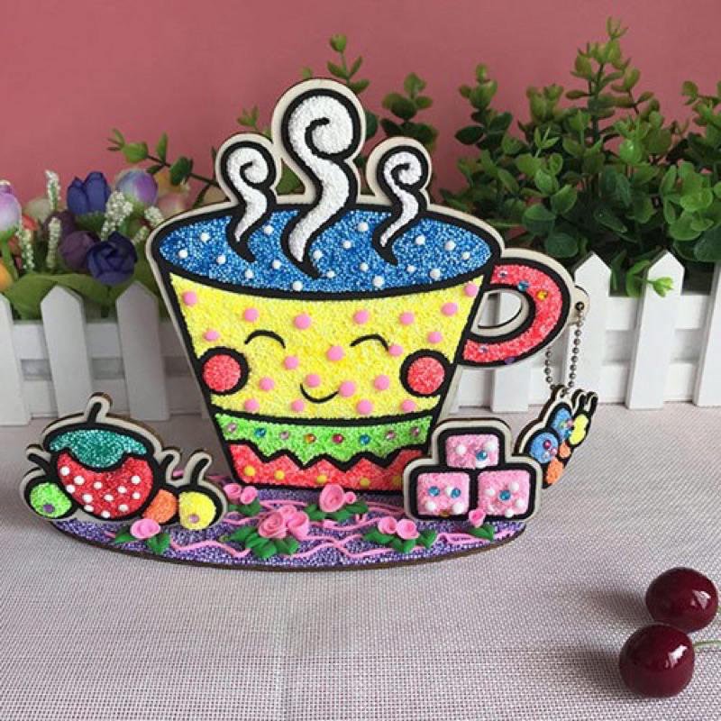 Mua Tranh đất sét hạt xốp cute giá rẻ cho bé giá rẻ nhất | TecKi.Vn