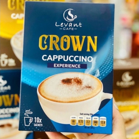 Mua Cà Phê Hoà Tan Levant Cafe Crown Cappuccino Hộp Giấy 200g Việt Nam giá rẻ nhất | TecKi.Vn