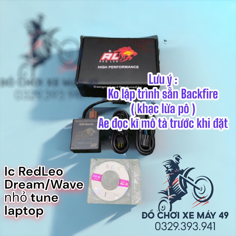 Mua IC Wave Dream ( giắc 5 chân ) Redleo Chỉnh Map ( Tích Hợp 8 Map ...